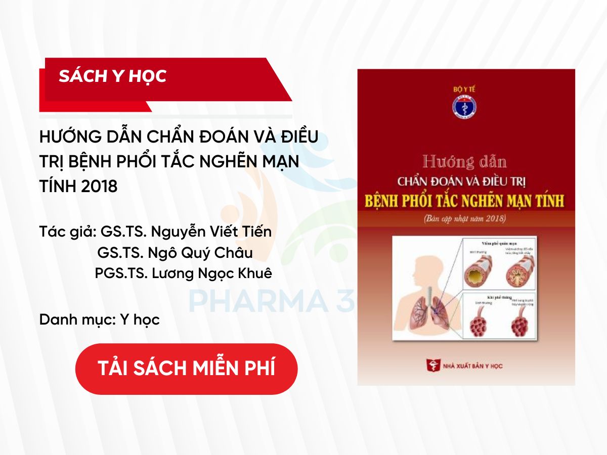 Tải miễn phí PDF Hướng Dẫn Chẩn Đoán Và Điều Trị Bệnh Phổi Tắc Nghẽn Mạn Tính 2018